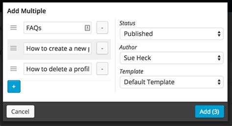 how to better manage wordpress pages with nested pages