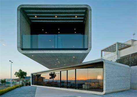 Clavel Arquitectos Stack Concrete To Create Cantilevered House