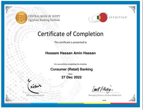 Hossam Hassan Jaflan On Linkedin Ebi Banking Training