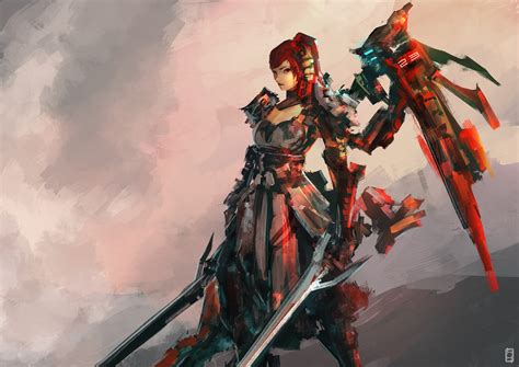 Anime Girl Mech Suit