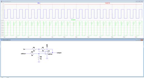 Ltspice Differential Amplifier Using LM741 Electrical Engineering Stack Exchange