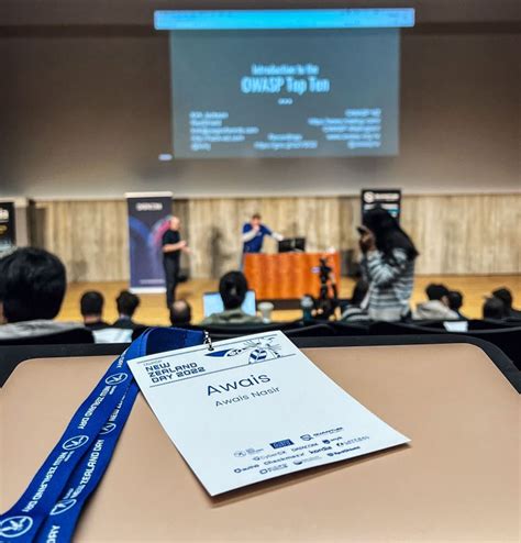 Owasp Appsec Cybersecurity Conference Training Awais Nasir