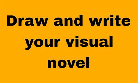 Make Your Visual Novel In Renpy Draw Your Visual Novel Anime Character