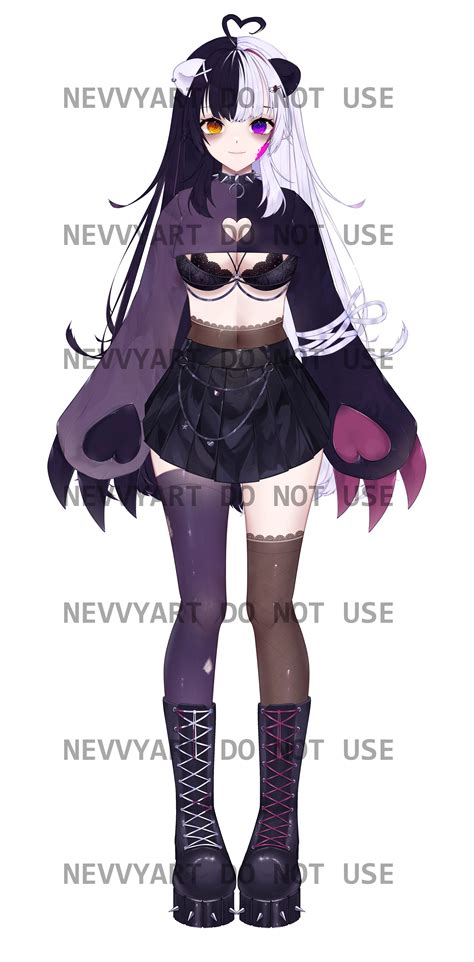 V Tuber Model Art By Nevvy Nevvyart Vgen