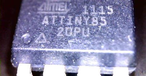 Difference Between Attiny85 Pu And Tiny85 20u Album On Imgur