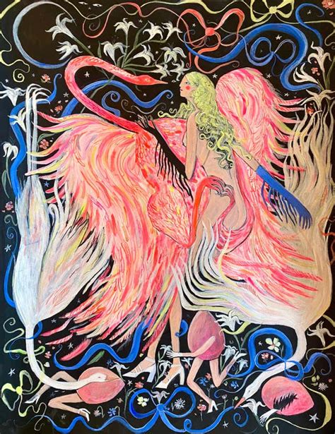 Leda And The Swan Painting 38 For Sale On 1stdibs