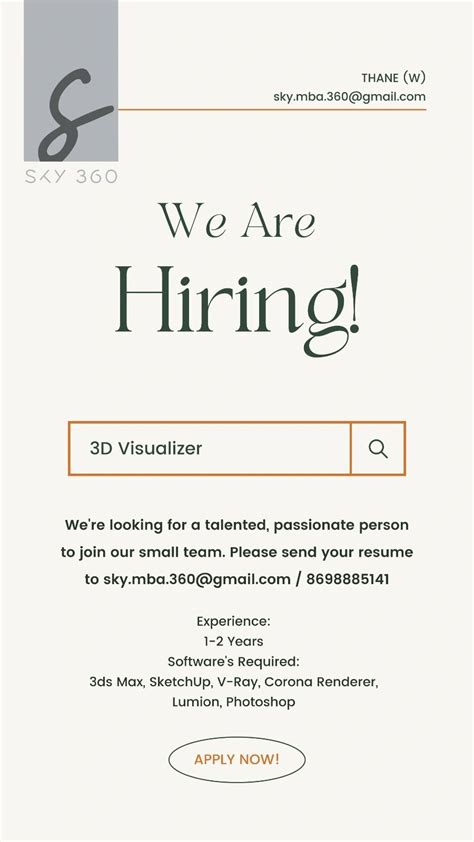 Prasad Mahadik On Linkedin Hiring 3dvisualizer