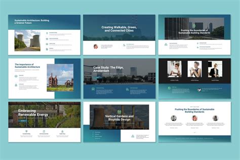 Sustainable Architecture Powerpoint Templates