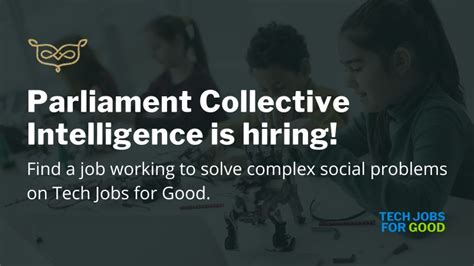 Tech Jobs For Good On Linkedin Techforgood Techjobs Socialimpactjobs Dataforgood Productjobs