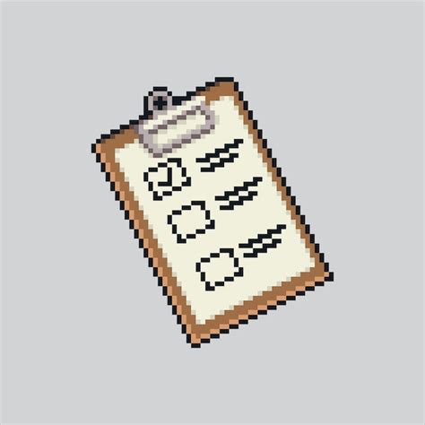 Premium Vector Pixel Art Illustration To Do List Pixelated Note Checklist To So List Note Test