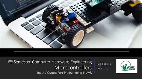 Avr Microcontroller Input Output Port Programming Youtube