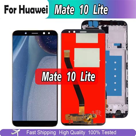 Lcd 59 화웨이 메이트 10 라이트 Rne L01 L02 L03 L21 Lcd 디스플레이 터치 스크린 디지타이저 프레임