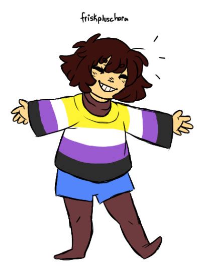 If Your Frisk Is Non Binary Reblog This And Add O Tumbex