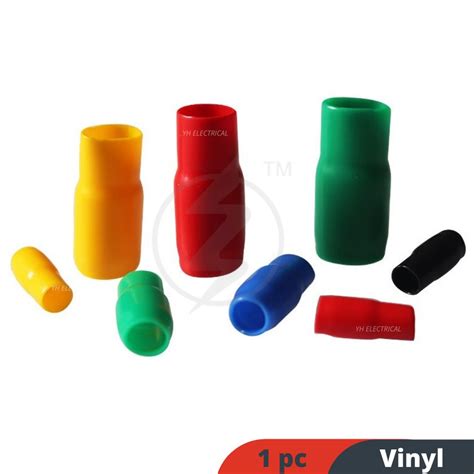1pc Vinyl Wire Cable Pvc End Cap 15mm 120mm Pvc Kabel Colour End Cap