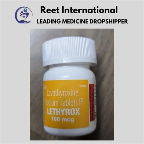 Lethyrox 100 Mcg Tablet Levothyroxine At Rs 40bottle Levothyroxine