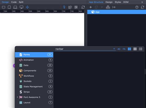 How Can I Create A Navigation Bar On Top Need Help Wappler Community