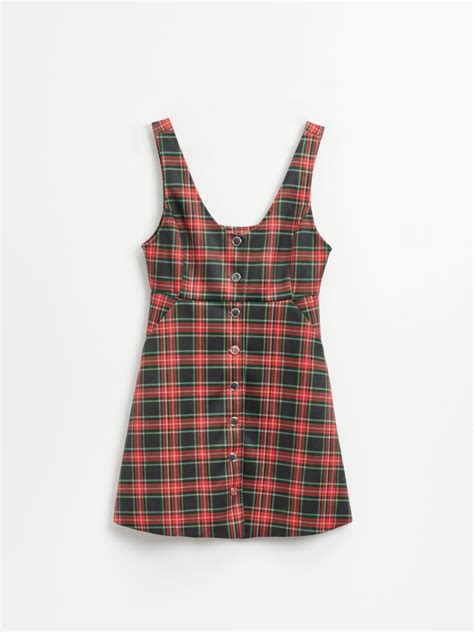 Rochie în Carouri Culoare Multicolor House 1093s Mlc