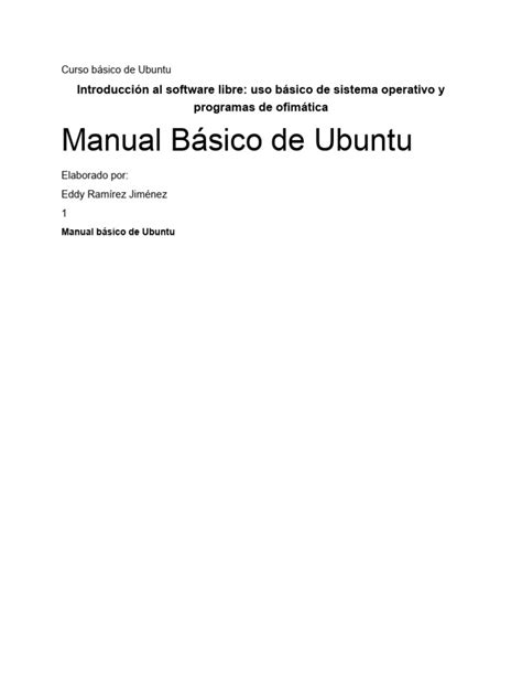 manual ubuntu pdf