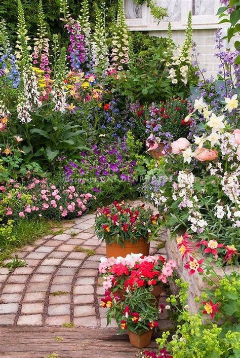 21 Beautiful Country Flower Garden Path Ideas You Gonna Love Sharonsable