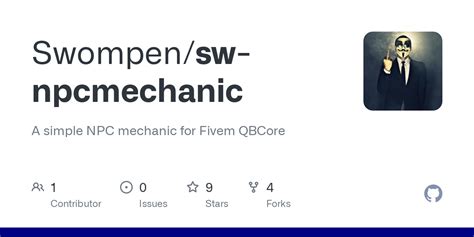 GitHub Swompen Sw Npcmechanic A Simple NPC Mechanic For Fivem QBCore