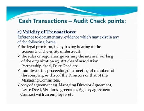Vouching Audit