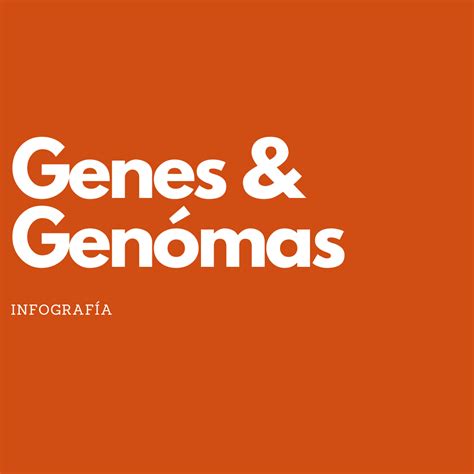 Genes Y Genomas Genes Y Genomas