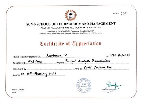 Keerthana K On Linkedin Bagged The First Place For A Presentation In