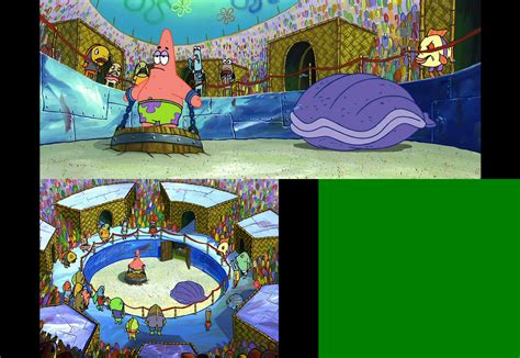 Spongebob Oyster Stadium Full By Mdwyer5 On Deviantart