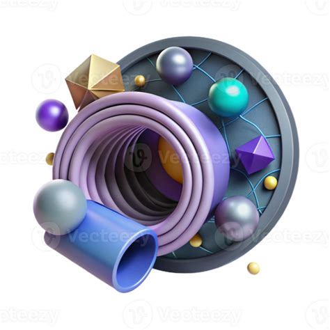 Stunning Vintage Quantum Tunneling Effect Diagram Cutout Premium
