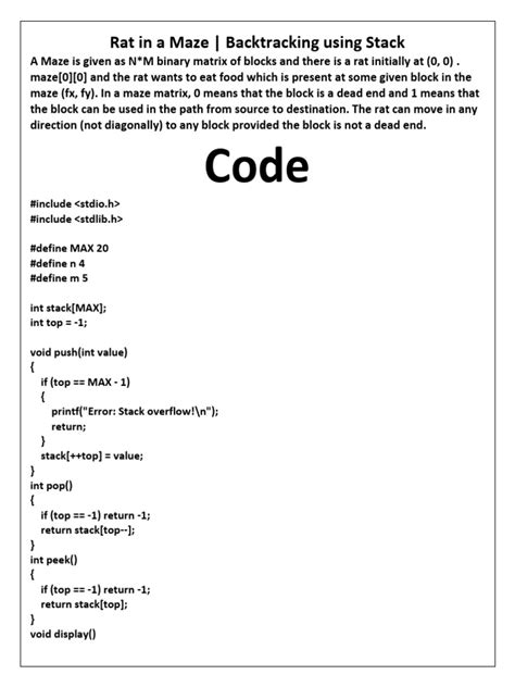 Stack Report Pdf Computer Science Computing