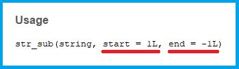 Str Sub R Function Of Stringr Package Example Codes