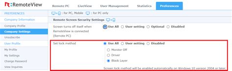 How To Use Remote Screen Lock Remoteview Help Center