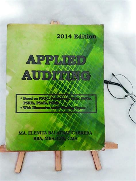 Applied Auditing Textbook Cabrera 2014 Edition Hobbies And Toys