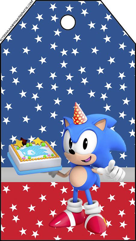 Tags Sonic Kits Para Imprimir Gratis