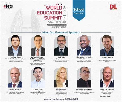 Elets Digital Learning On Linkedin 29th World Education Summit New Delhi Education