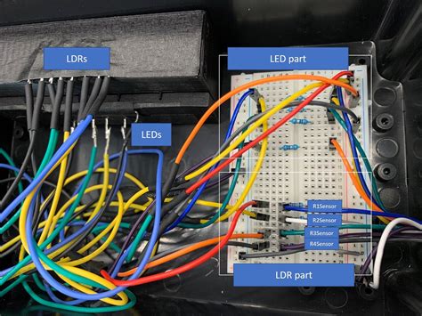 Problem With Multiple Ldr Sensor Readings Leds And Multiplexing Arduino Forum