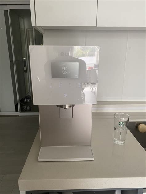 굿엔프랜드 Lg 퓨리케어 오브제컬렉션 얼음정수기