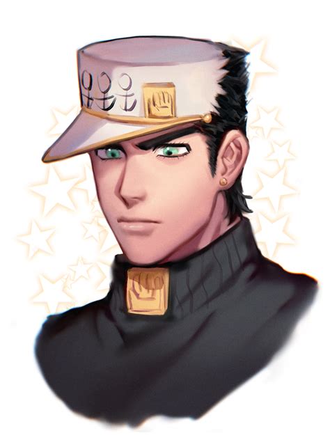 Kujo Jotaro Jojo No Kimyou Na Bouken And 1 More Drawn By 2608337875 Danbooru