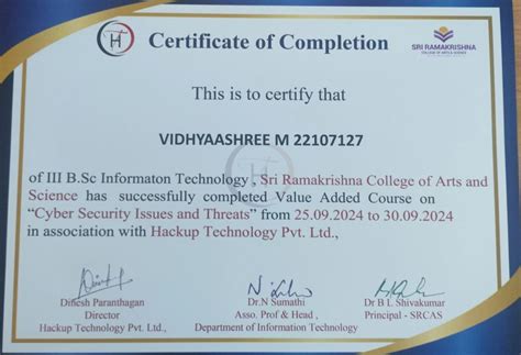 Vidhyaashree M On Linkedin Cybersecurity Cyberthreats Informationsecurity Keeplearning