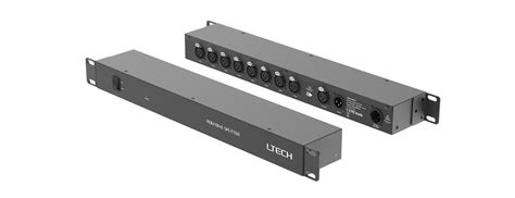 DMX RDM信号放大分配器 RDM 8 LTECH雷特