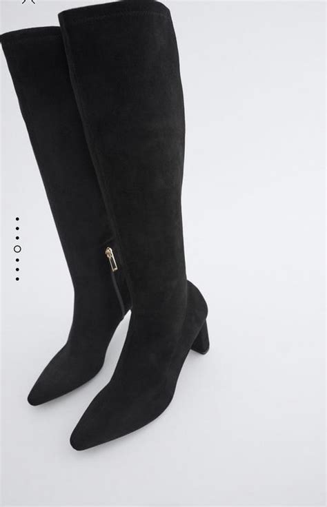 Чоботи високі на підборах — ціна 1050 грн у каталозі Чоботи Купити