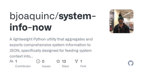 Github Bjoaquincsystem Info Now A Lightweight Python Utility That Joaquin Coromina