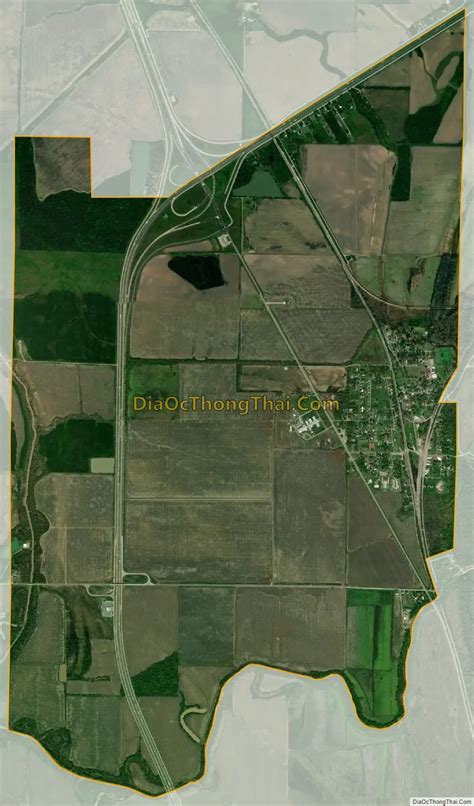 Map Of Turrell City Thong Thai Real