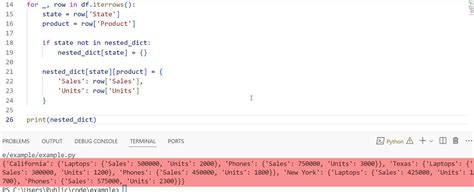 Convert A DataFrame To A Nested Dictionary In Python