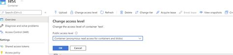 Azure Storage Unable To Access From Portal Microsoft Qanda