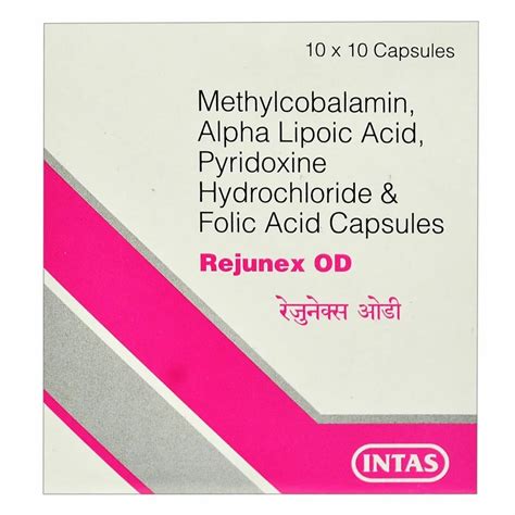 Rejunex Od Capsule At ₹ 214box Vitamin B12 Tablet In Gurugram Id