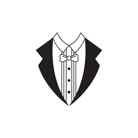 Tuxedo Exclusive Template Vector Icon 13010388 Vector Art At Vecteezy