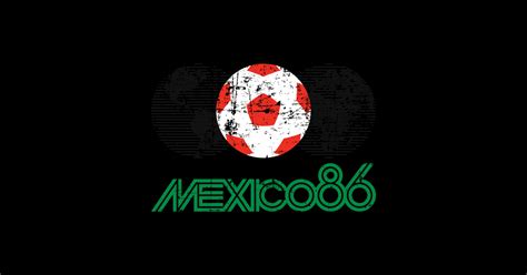 Mexico 86 Retro Design Mexico 86 Sticker Teepublic