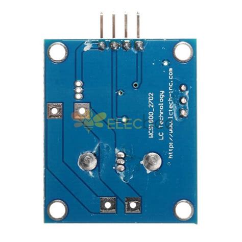 Elecbee DC V WCS Hall Current Detection Sensor Module A Precise With Overcurrent Protection