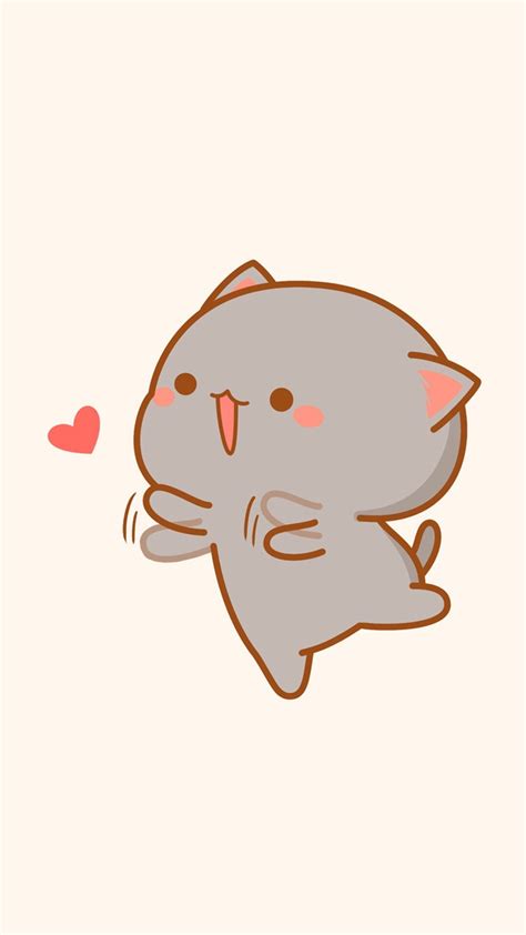 Cute Chibi Cat Wallpaper